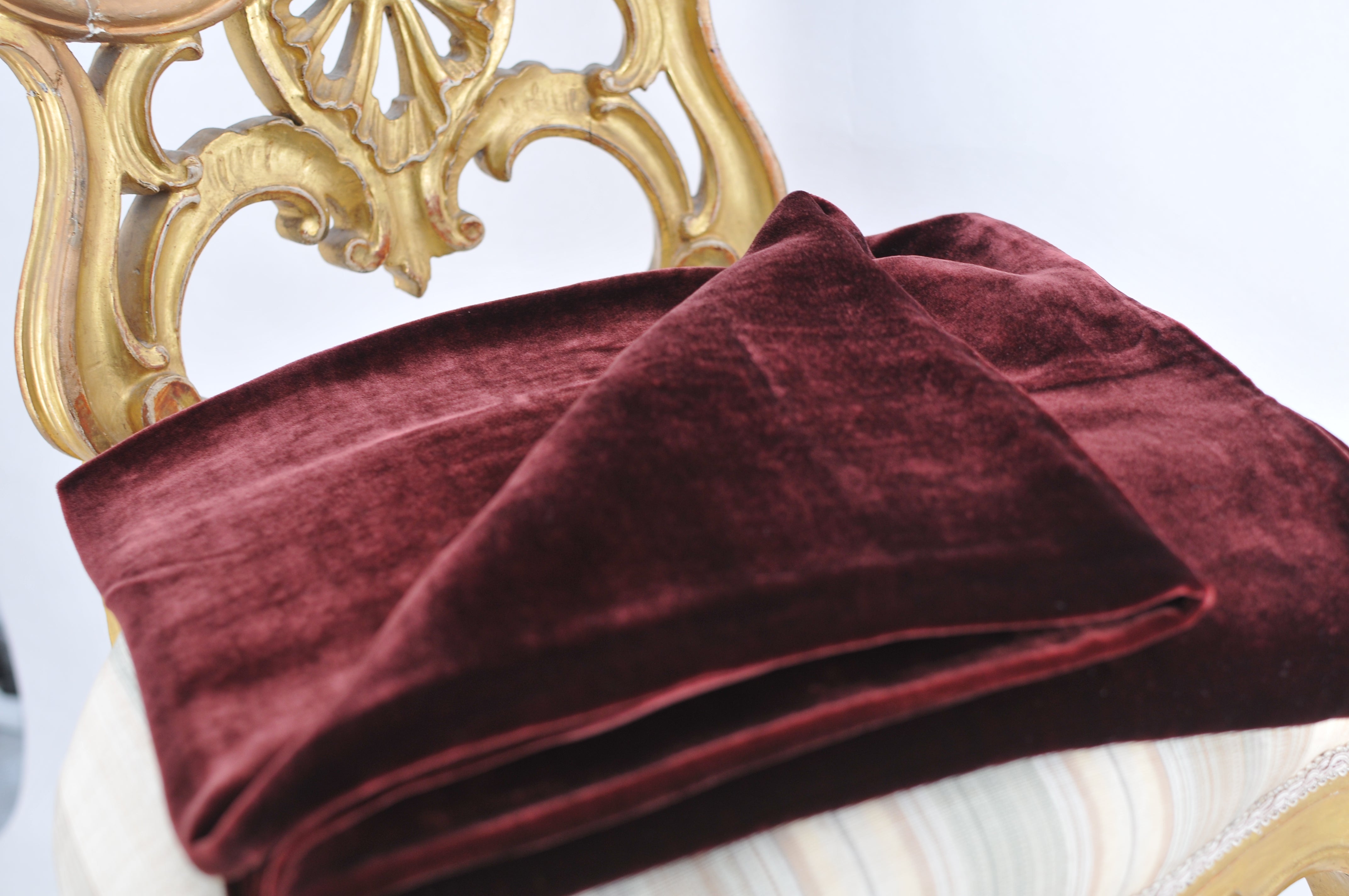 Silk Velvet Shawl - T.ba
